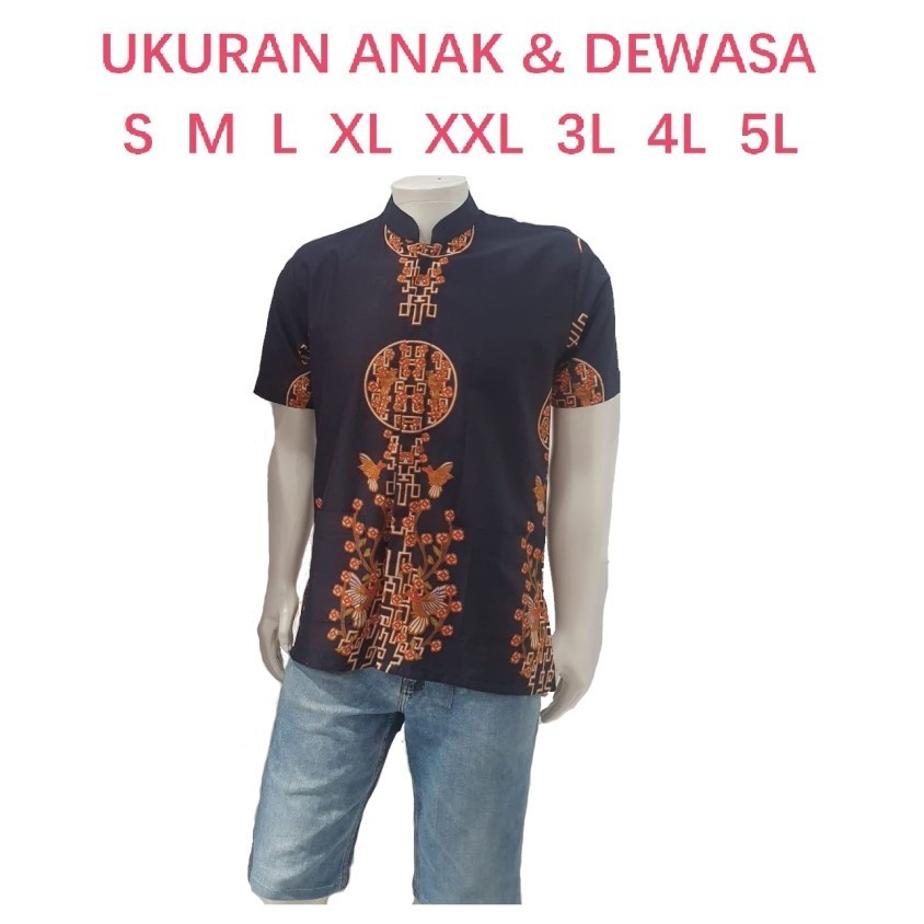 Jual Baju cheongsam hitam PRIA cowok tradisional acara tahun baru cina ...