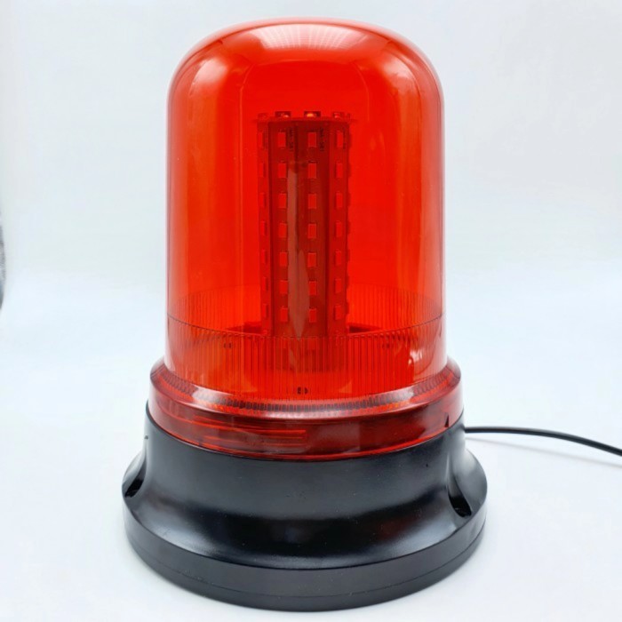 Jual Warning Light Led Strobo Rotary + Magnet Ac 220V Flashing Light ...
