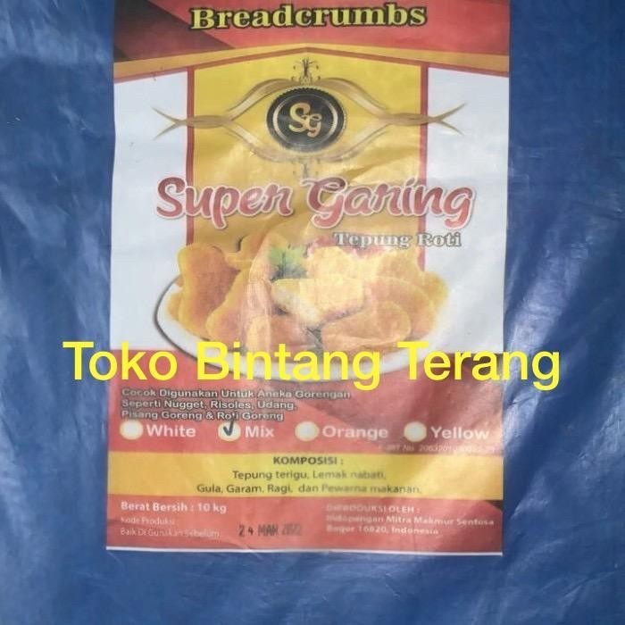 Jual Tepung Roti Panir Panko X Breadcrumbs Garing 1 Bal Ball 10 Kg ...