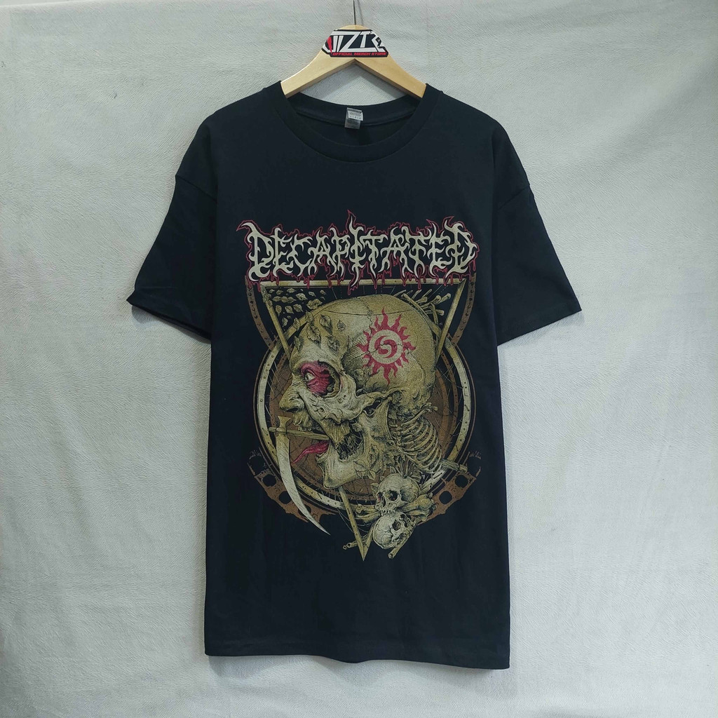 Jual T Shirt Band Official DECAPITATED - POST ORGANIC Original | Shopee ...