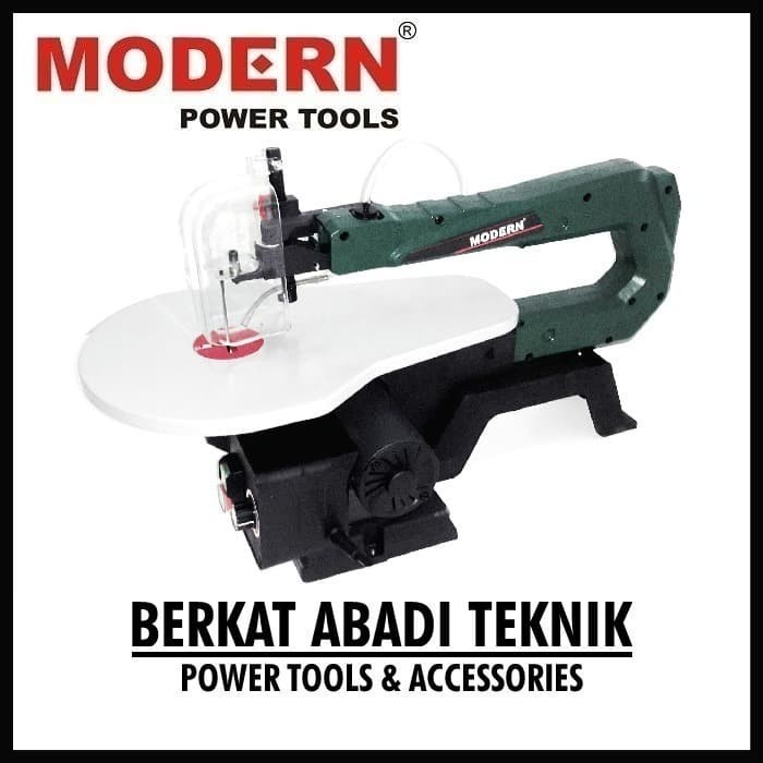 Jual Modern M-400 A Scroll Saw 16" Gergaji Triplek Ukir Jigsaw Duduk ...
