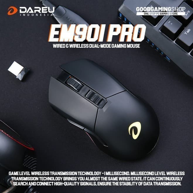 Jual Ready Dareu EM901 PRO - Gaming Mouse | Shopee Indonesia