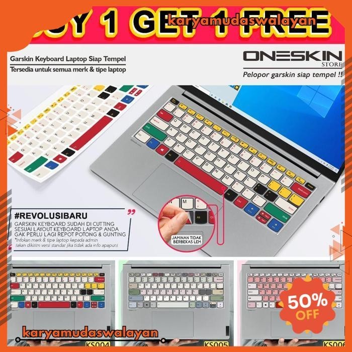 Jual GARSKIN STIKER STICKER KEYBOARD LAPTOP FOR MACBOOK GAMBAR CUSTOM ...