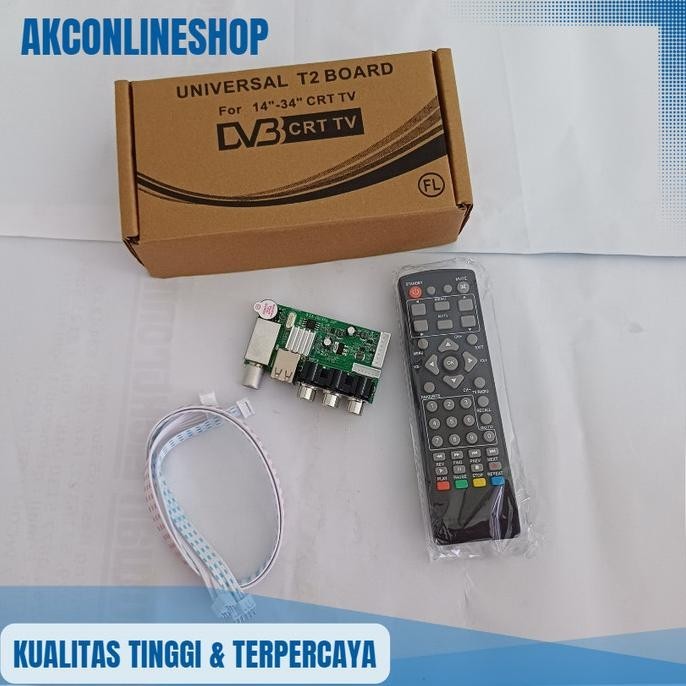 Jual BEBAS ONGKIR - TUNER TV DIGITAL CRT / DVBT2 UNIVERSAL UNTUK TV ...
