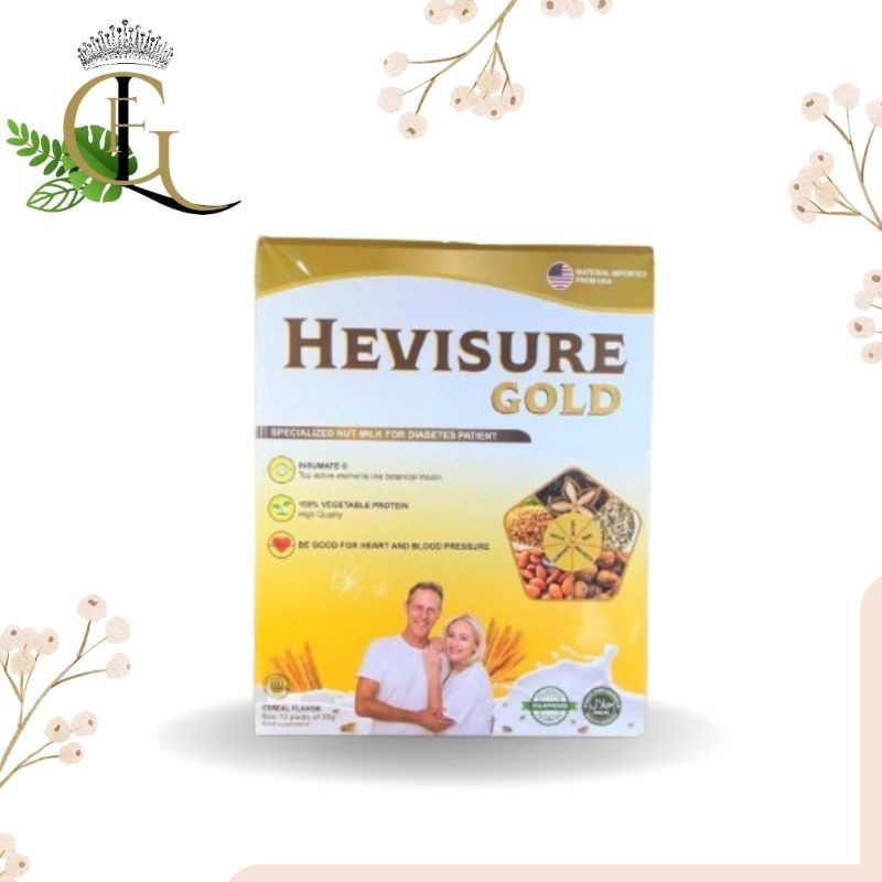 Jual Hevisure Gold PLUS MILK SUSU Obat Diabetes & Kencing Manis Insulin ...