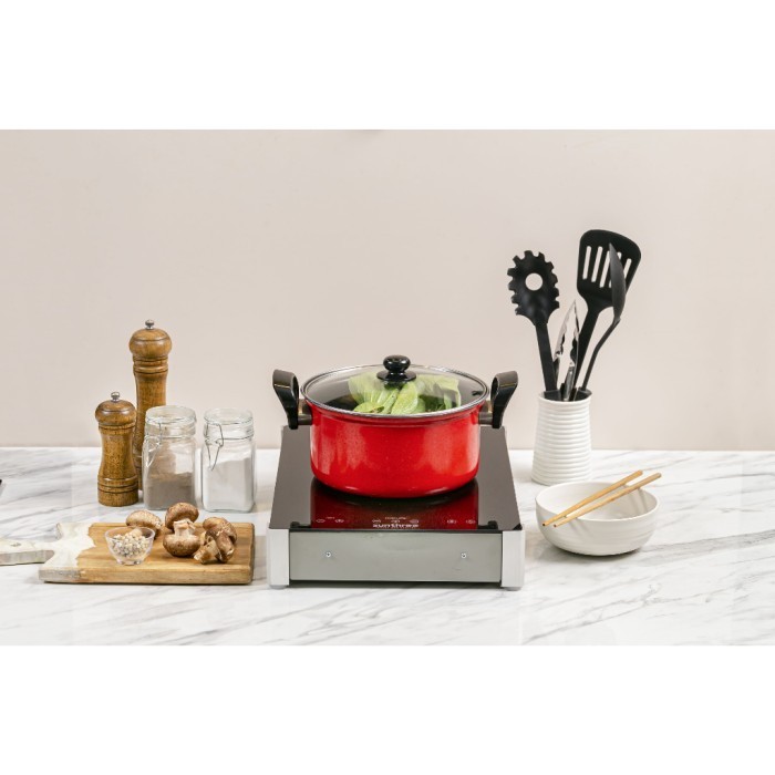 Jual Sunthree Induction Hob Ih-1C / Kompor Induksi 1 Tungku Built In ...