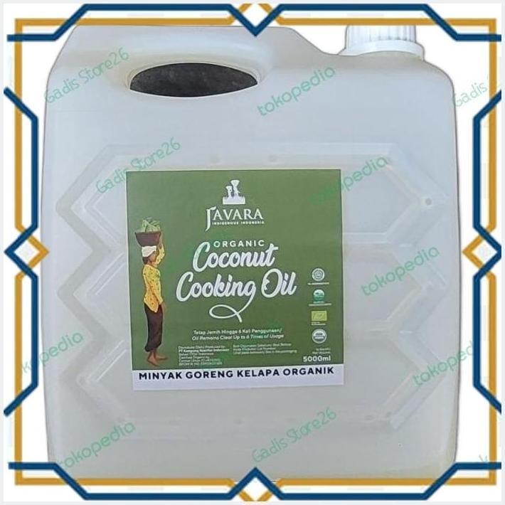 Jual [GDS] JAVARA COCONUT COOKING OIL 5 LITER | MINYAK KELAPA | Shopee ...