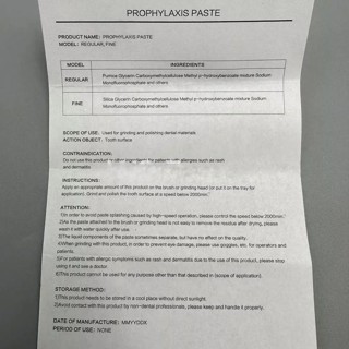 Jual TYU 40G Dental Prophylaxis Paste Pasta Pumice Profilaksis With ...