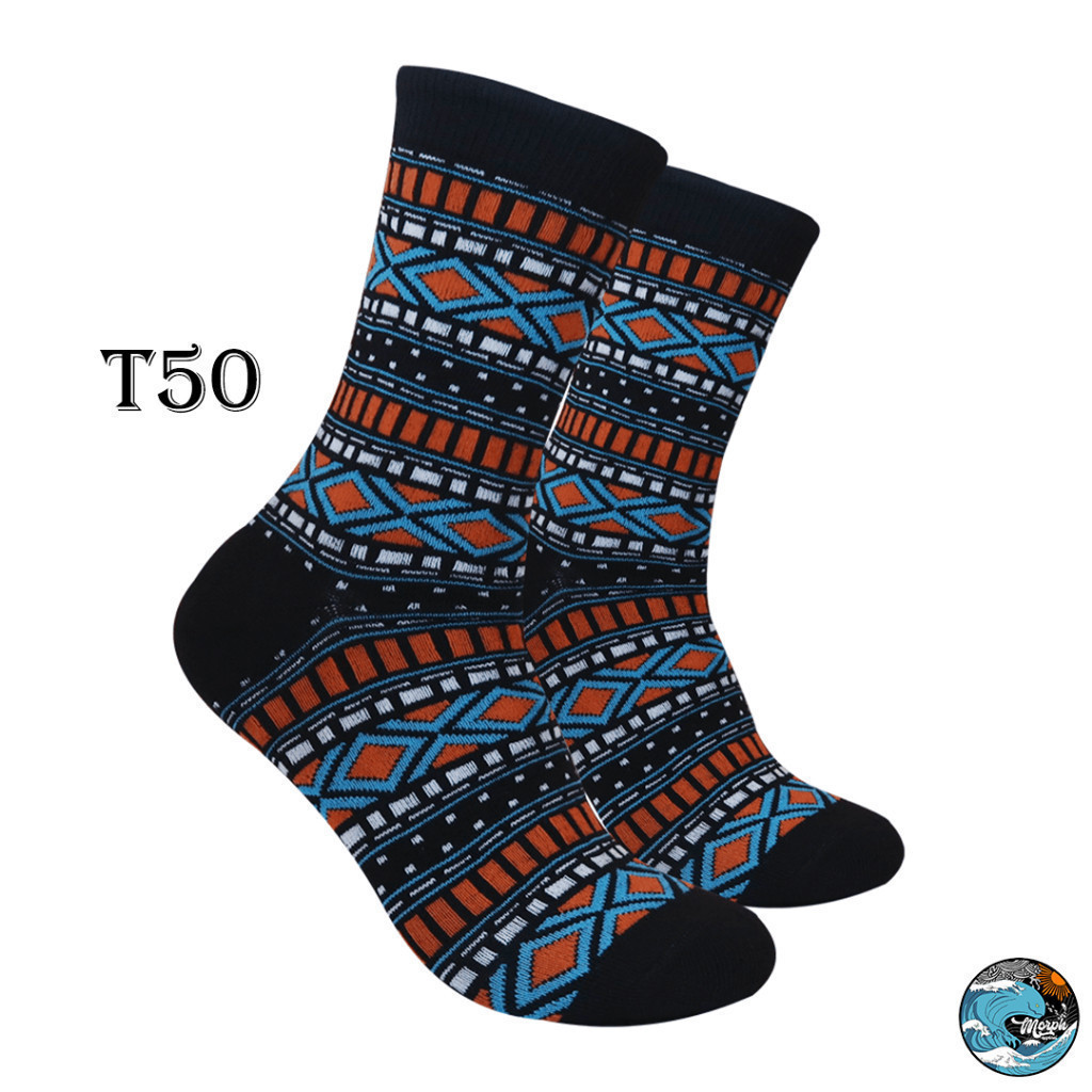 Jual Kaos Kaki Motif Pattern Tribal - Kaos Kaki Batik/Tribal Pattern ...