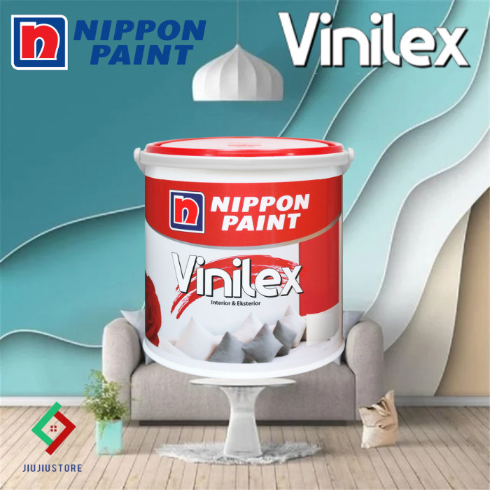 Jual Nippon Paint Vinilex 5Kg Cat Tembok 5Kg Vinilex 5 Kg Vinilex Pro ...