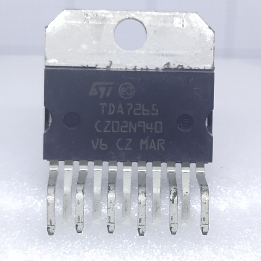 Jual TDA 7265 ST / TDA7265 ST / TDA 7265 IC / IC 7265 TDA / Harga untuk= 2 Buah | Shopee Indonesia