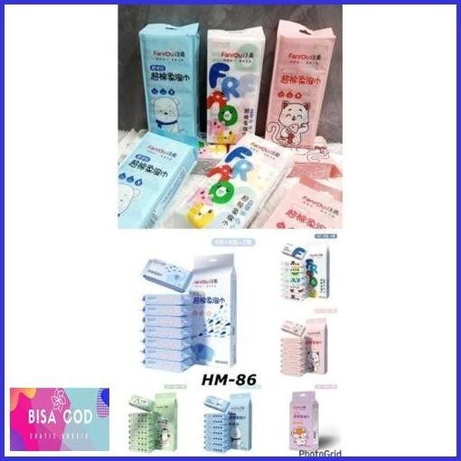 Jual Original Tissue Basah 1Set 8In1 Tisu Per Pack Isi 64 Sheet (Paket ...