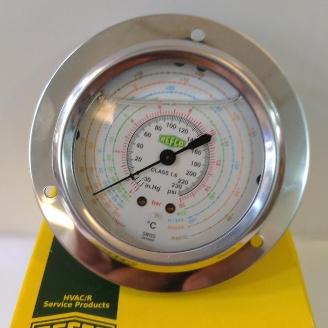 Jual Low Pressure Gauge Refco R22 ++Mr-205-Ds-Multi-16Bar-Hs++4687573 Berkualitas | Shopee Indonesia