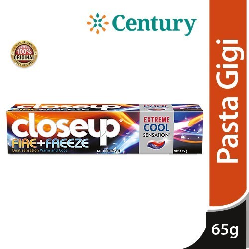 Jual Close Up Toothpaste Fire Freeze 65 Gr / Toothpaste / Odol / Pasta ...