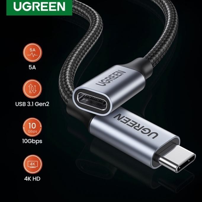 Jual HARGA DISC - UGREEN Kabel Extension USB type C Gen 2 Male to ...