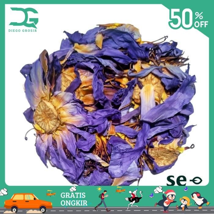 Jual BLUE LOTUS FLOWER TEA / TEH BUNGA TERATAI BIRU TERJAMIN BEST ...