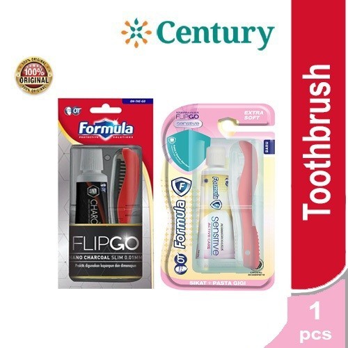Jual Formula Flip Go/ Toothbrush / Sikat Gigi / Sikat Gigi Lipat ...
