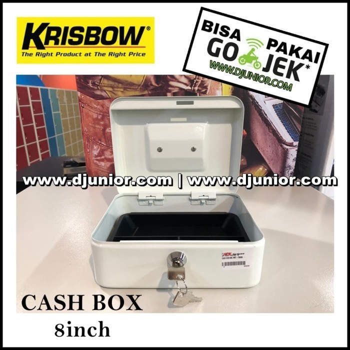 Jual Krisbow - Cash Box 8 Inch / Kotak Penyimpanan Uang / Safety ...