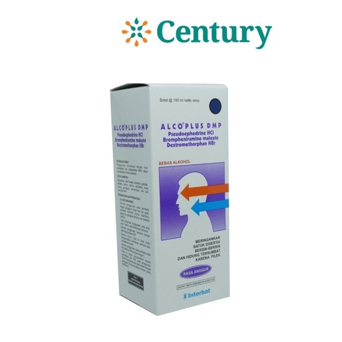 Jual ALCO PLUS DMP SYRUP 100ML / BATUK / FLU / OBAT BATUK FLU | Shopee ...