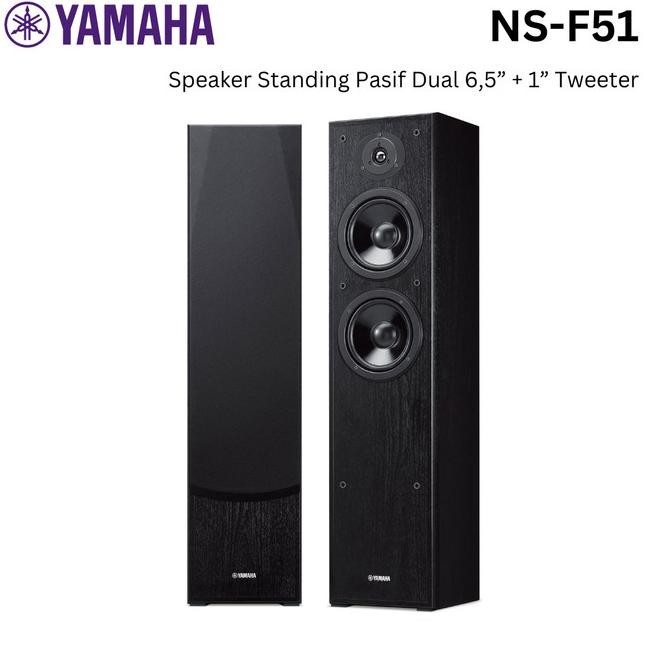 Jual Yamaha Ns-F51 Nsf51 Passive Speaker Pasif Home Theater Standing Floor | Shopee Indonesia