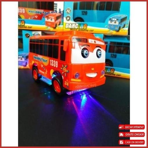 Jual Baru Mainan Truk Oleng Mainan Tayo Oleng Dancing Robot Mobil Bus Tayo Ada Lampu Dan Musik ...