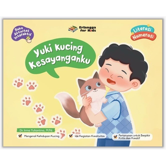 Jual BUKU BARU & ORIGINAL CERITA ANAK LITERASI NUMERASI: YUKI KUCING ...