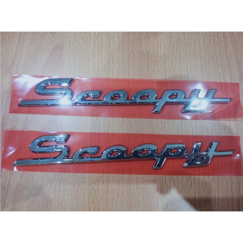 Jual [+DUS] NARITA - Emblem Body Scoopy FI/2013-2016 (Simbol/Simbul ...