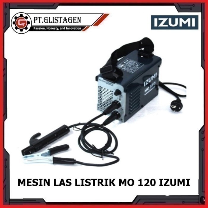 Jual Mesin Las Listrik Welding Inverter Travo Trafo Las 450W IZUMI MO 120 | Shopee Indonesia