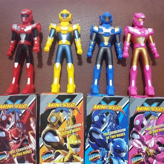 Jual mainan mini force robot miniforce minisquad sammy max volt lucy ...