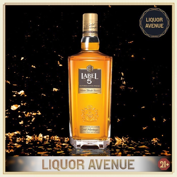 Jual Label 5 Gold Heritage Blended Scotch Whisky 750Ml | Shopee Indonesia