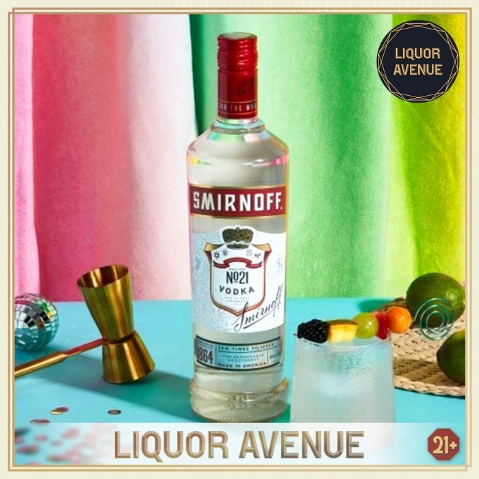 Jual Smirnoff Vodka Red Label 700Ml + Gordons Gin Premium Dry 750Ml | Shopee Indonesia