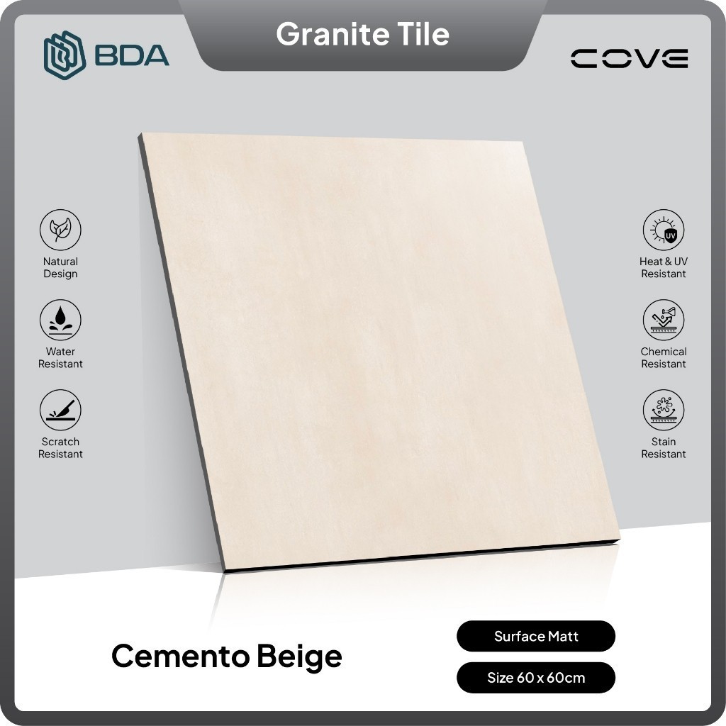 Jual BDA Granite Tile Keramik Granit Lantai Dinding Kamar Mandi 60x60 ...