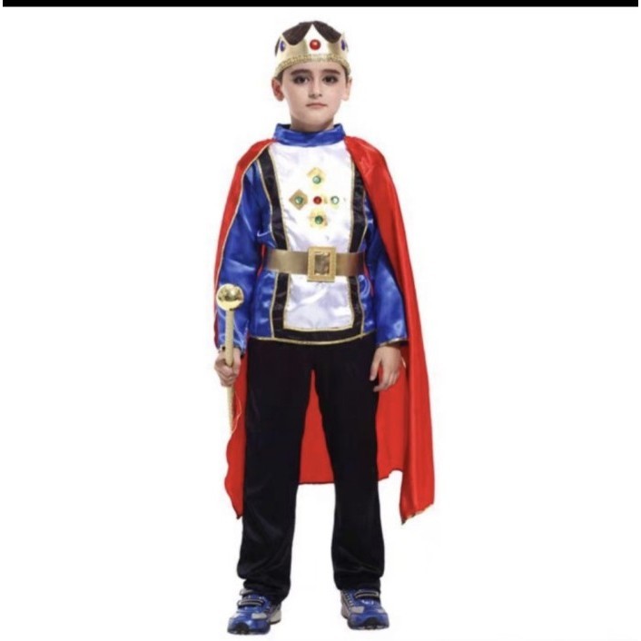 Jual Terbaru!! king costume halloween boy prince kostum raja anak ...