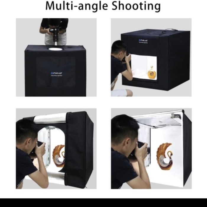 Jual PULUZ 80 X 80CM MINI PHOTO STUDIO BOX LIGHTBOX PU5080 | Shopee ...