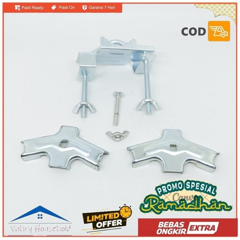 Jual SPAREPART BRACKET TIANG SAYAP Antena Luar Digital Intra HM003 HM 003 - BRACKET 1 SET ...