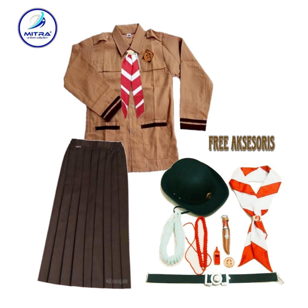 Jual Seragam Sekolah Sd Smp Sma Laki Cewek Rok Panjang Sklh Smk Wanita Dewasa Warna Hijau Span ...