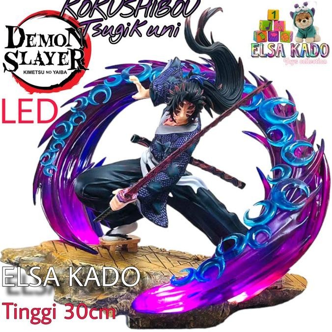 Jual Action Figure Kokushibo Michikatsu Tsugikuni Battle Led Version ...