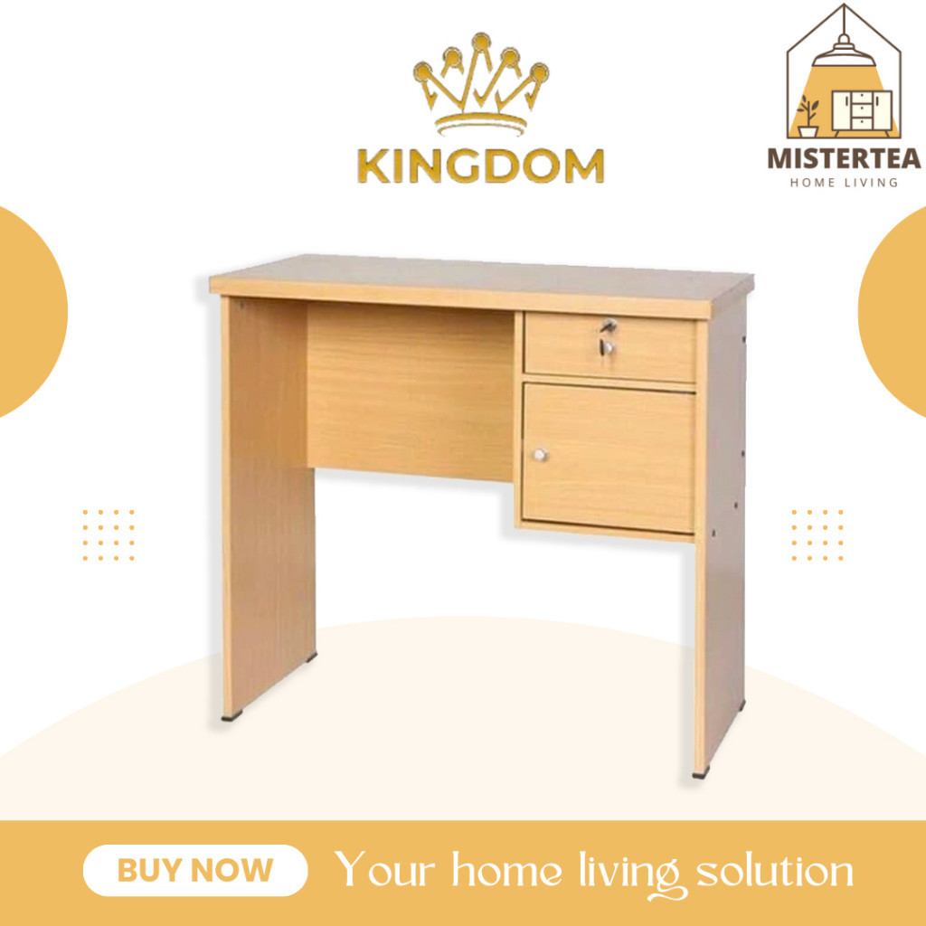 Jual [READY STOCK] KINGDOM PANEL MEJA KANTOR / MEJA KAYU / MEJA KIOS ...