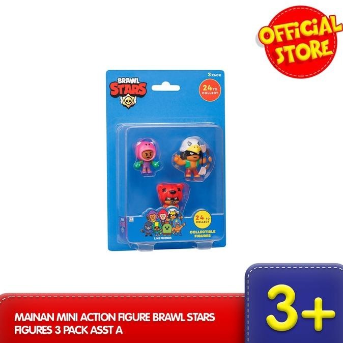 Jual Mainan Mini Action Figure Brawl Stars Figures 3 Pack | Shopee ...