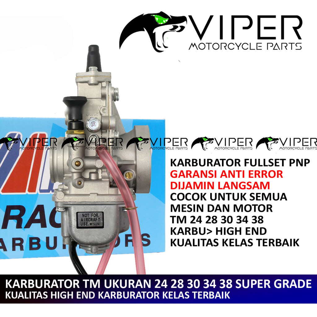 Jual [ON SALE] KARBURATOR TERBAIK TM 24 TM28 TM32 TM34 TM24 TM30 TMX 24 28 30 32 34 38 JAPAN ...