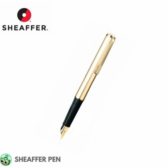 Jual Jual Sheaffer Agio Compact Brushed 22K Gold Plate, 22K Gold ...