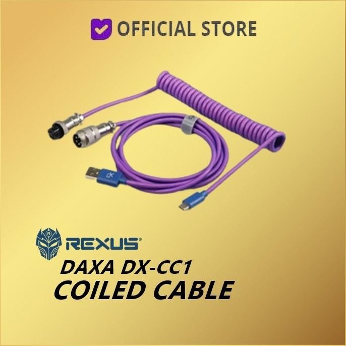 Jual Rexus Coiled Kabel Daxa Dx-Cc1 Cc1 Usb Type C For Mechanical ...