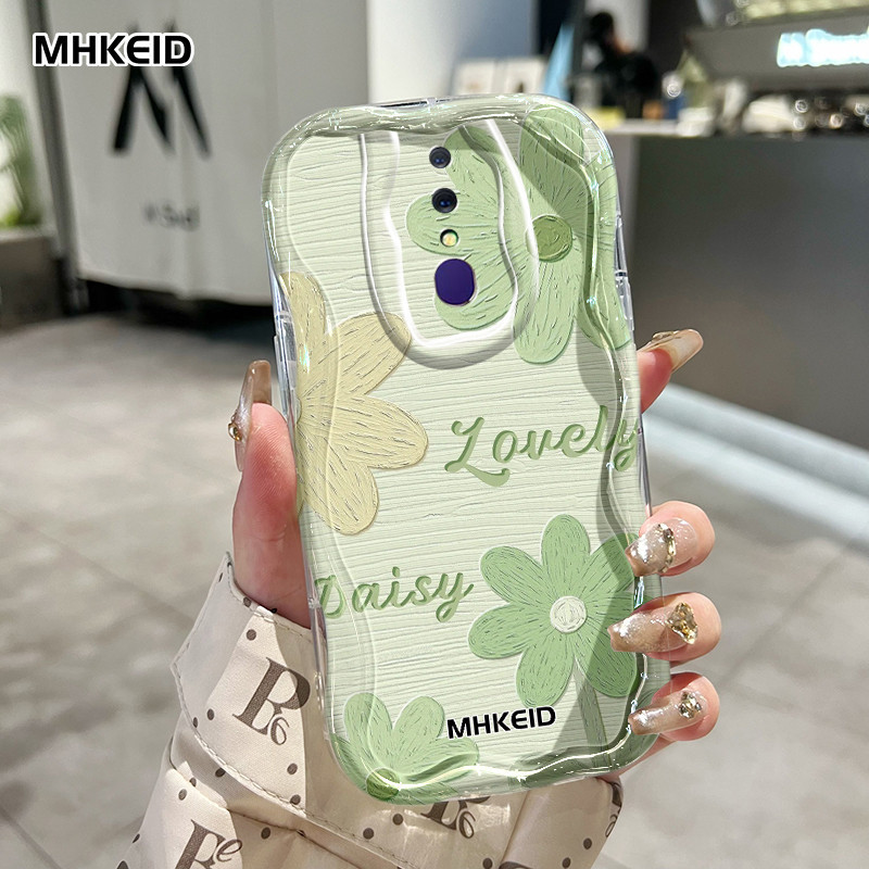 Jual MHKEID Casing Hp Untuk OPPO F11 A9 2019 A9x Case HP Casing penutup Kasing pola bunga Cesing ...