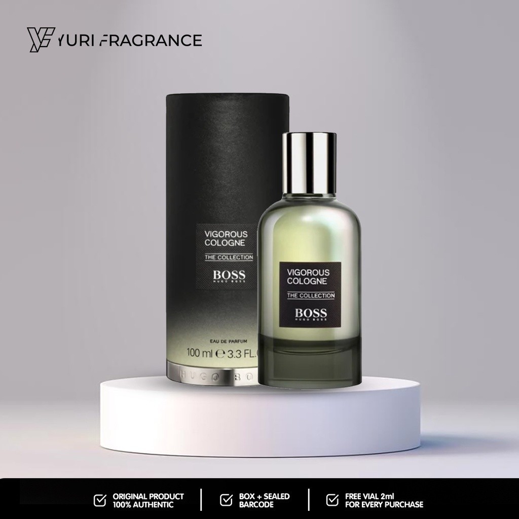 Jual Hugo Boss Vigorous Cologne EDP 100ml Original Box Segel Lengkap ...