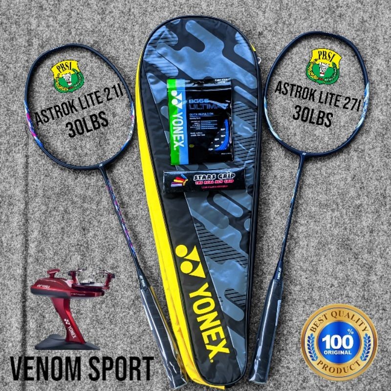 Jual Yonex astrok lite 21i/27i raket badminton original | Shopee Indonesia