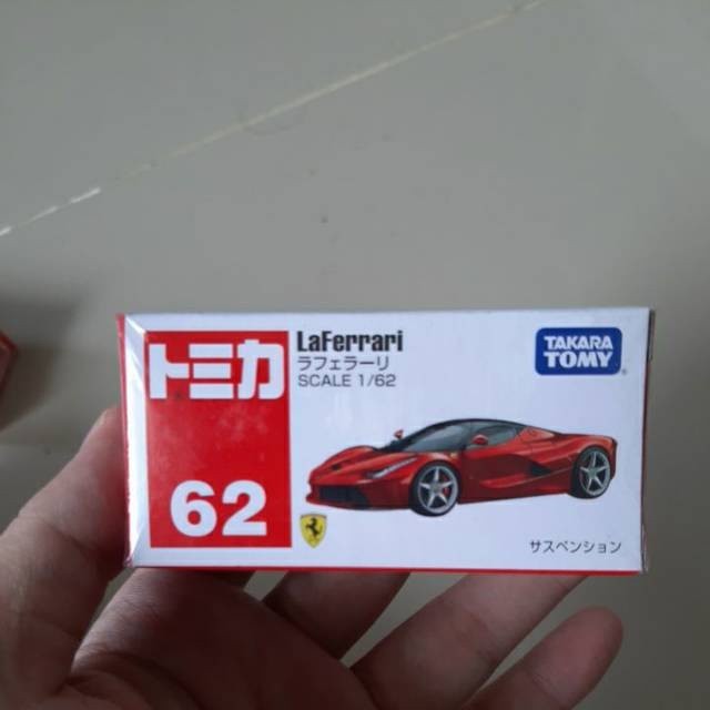 Jual Takara Tomy Tomica La Ferrari No 62 Red Merah | Shopee Indonesia