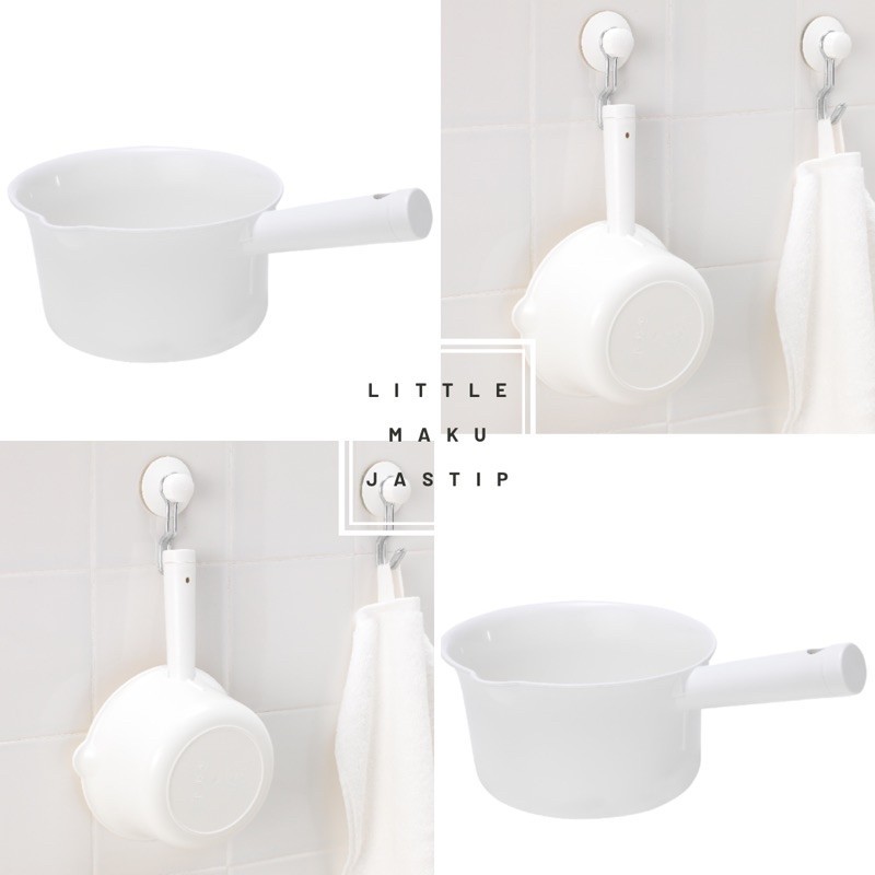 Jual Grumlan gayung aesthetic gayung putih ciduk air gayung estetik ...