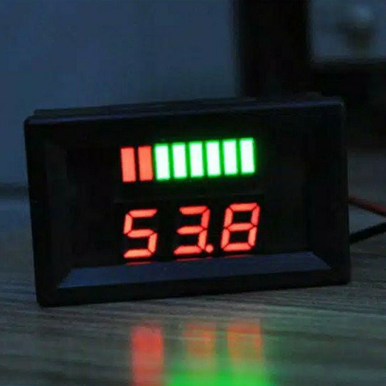 Jual Indikator Kapasitas Baterai Sepeda Listrik 12V-72V Volt Meter K01 | Shopee Indonesia