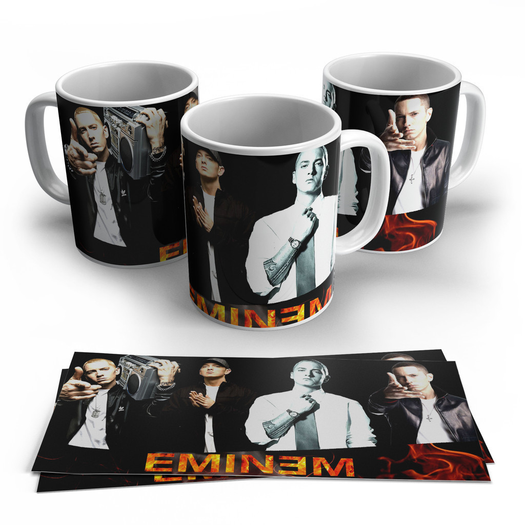 Jual Mug EMINEM Eksklusif | Desain Gambar Penyanyi Idolamu EMINEM ...