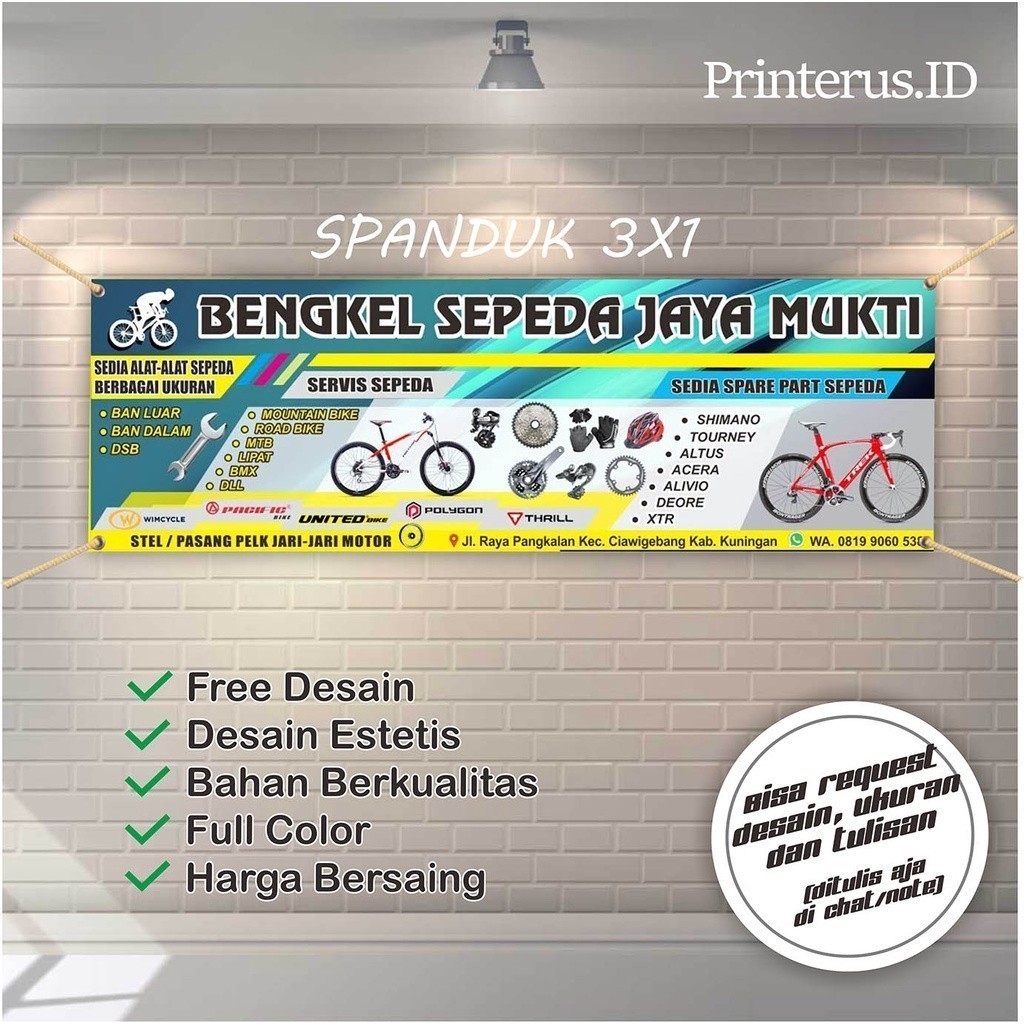 Jual AMBIL Promonya Sekarang !! BISA COD >> spanduk banner bengkel ...